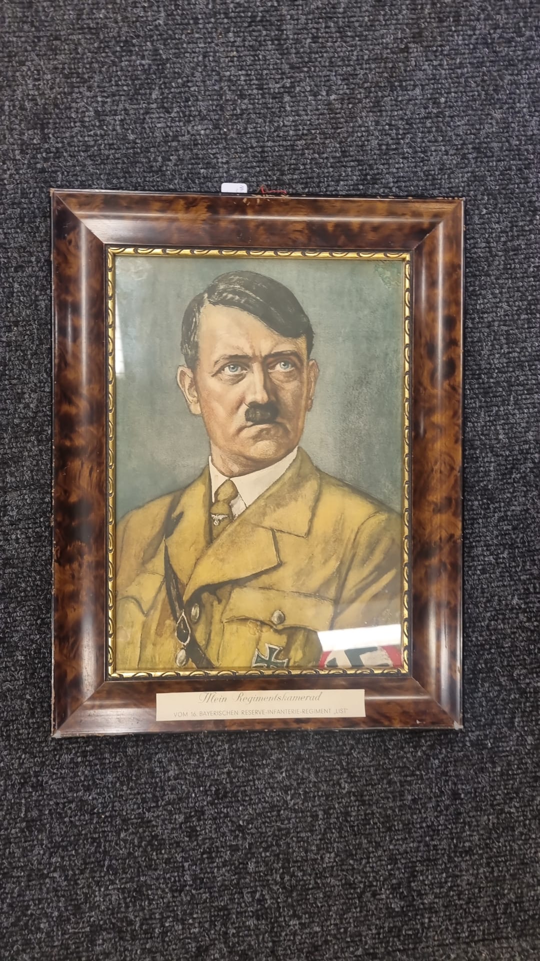 Original A.Hitler Bild 54x41cm | Zubehör | Drittes Reich | military ...