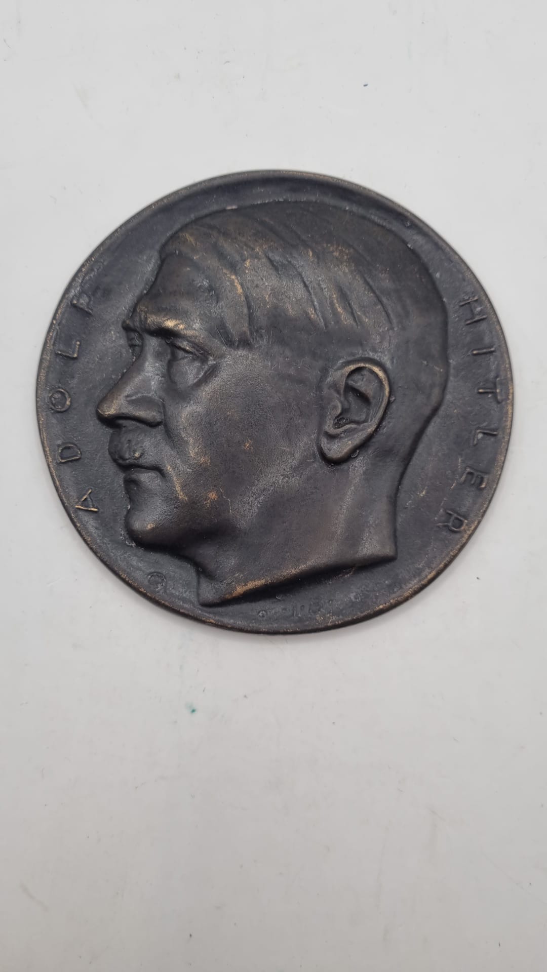 Original Relev A.Hitler Bronze durchmesser 9,5cm | Zubehör | Drittes ...
