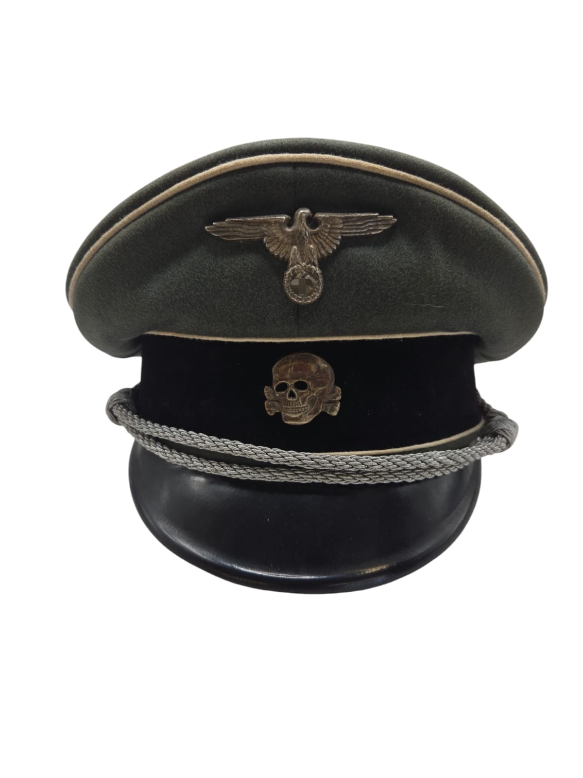 SS Offiziers Mütze Original | Mützen | Drittes Reich | military-world ...