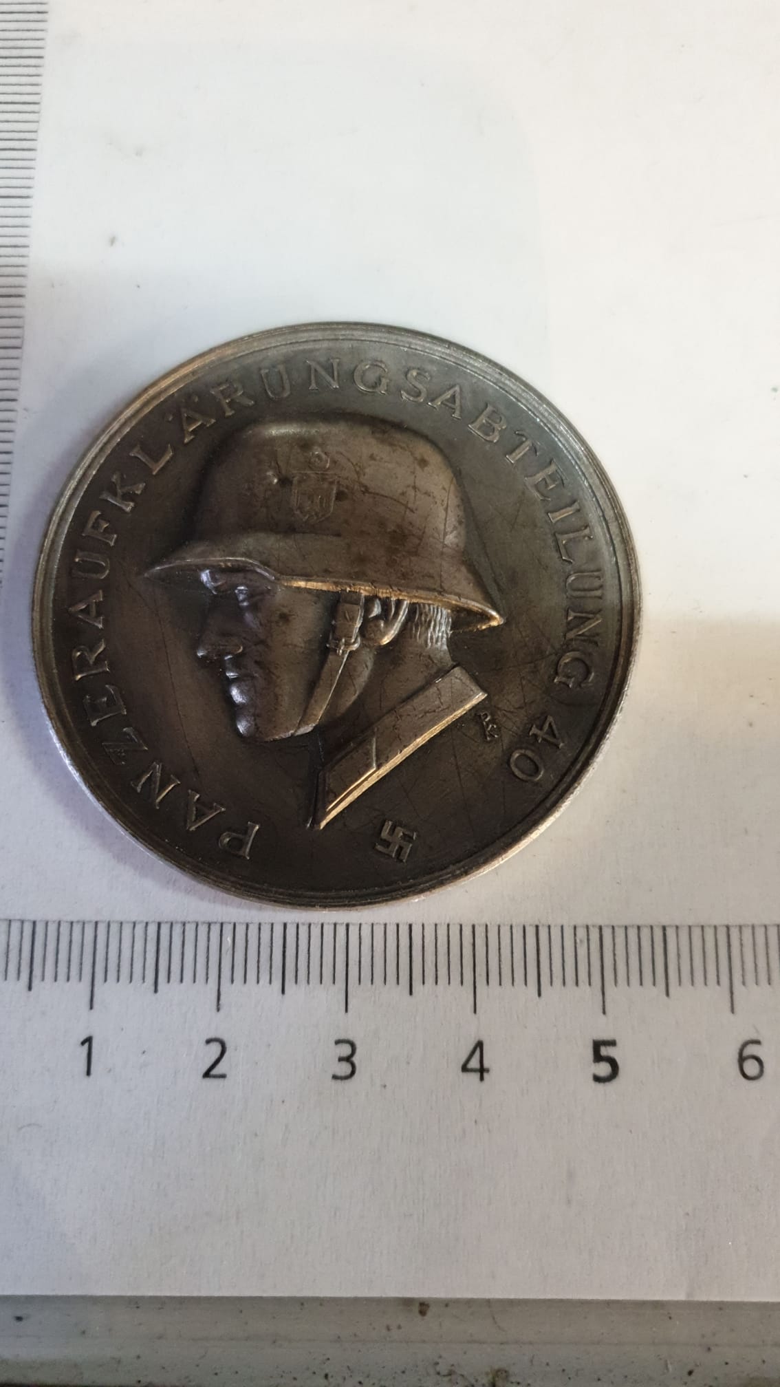 14. PANZER-DIVISION. Erinnerungsmedaille 1940-1942 der Panzer ...