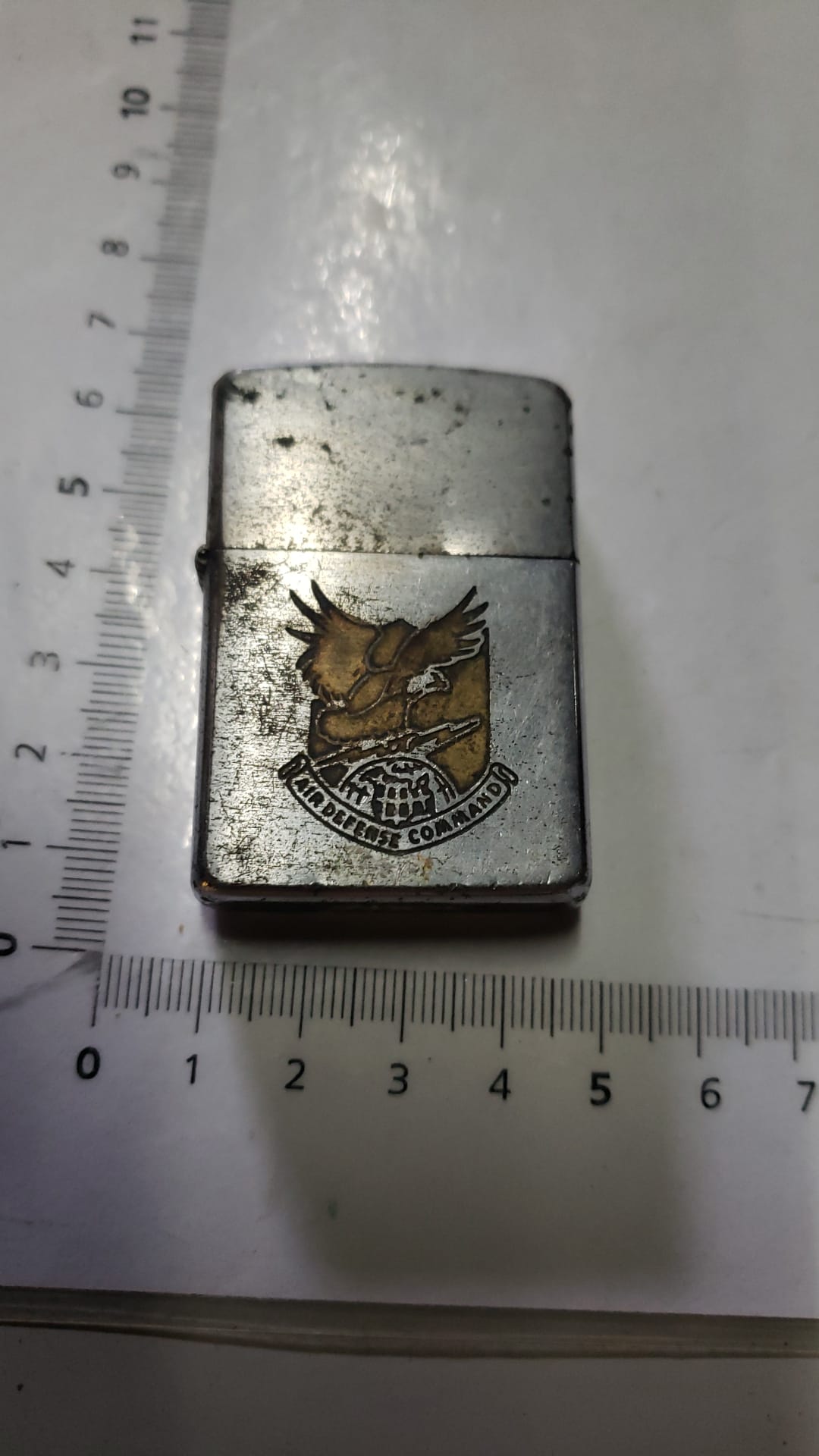 Original US AIR DEFENSE COMMANDO Zippo | US | military-world-shop.ch