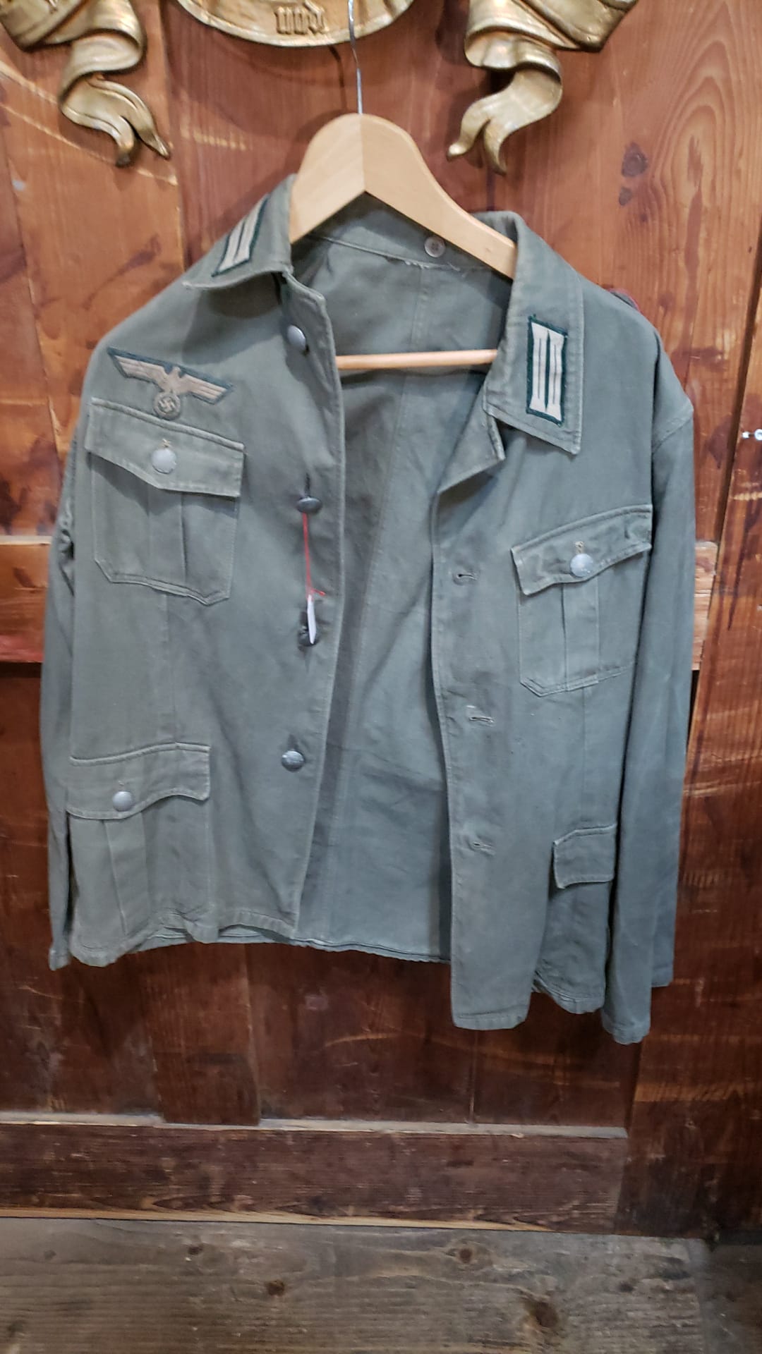 Original Wehrmacht Feldweibel Panzer Sommerjacke | Uniformen ...