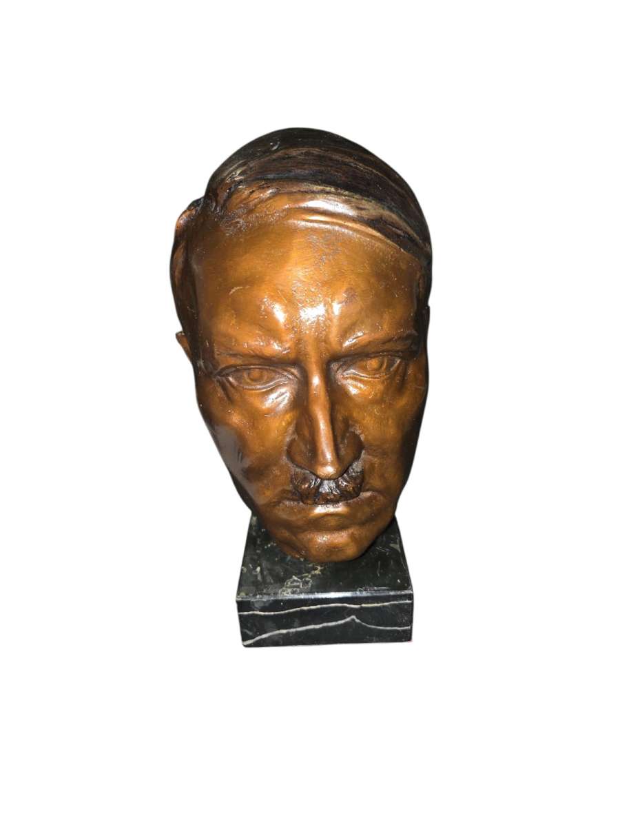 A.Hitler Bronze Kopf 28cm hoch | Auszeichnungen / Büsten / Bilder ...