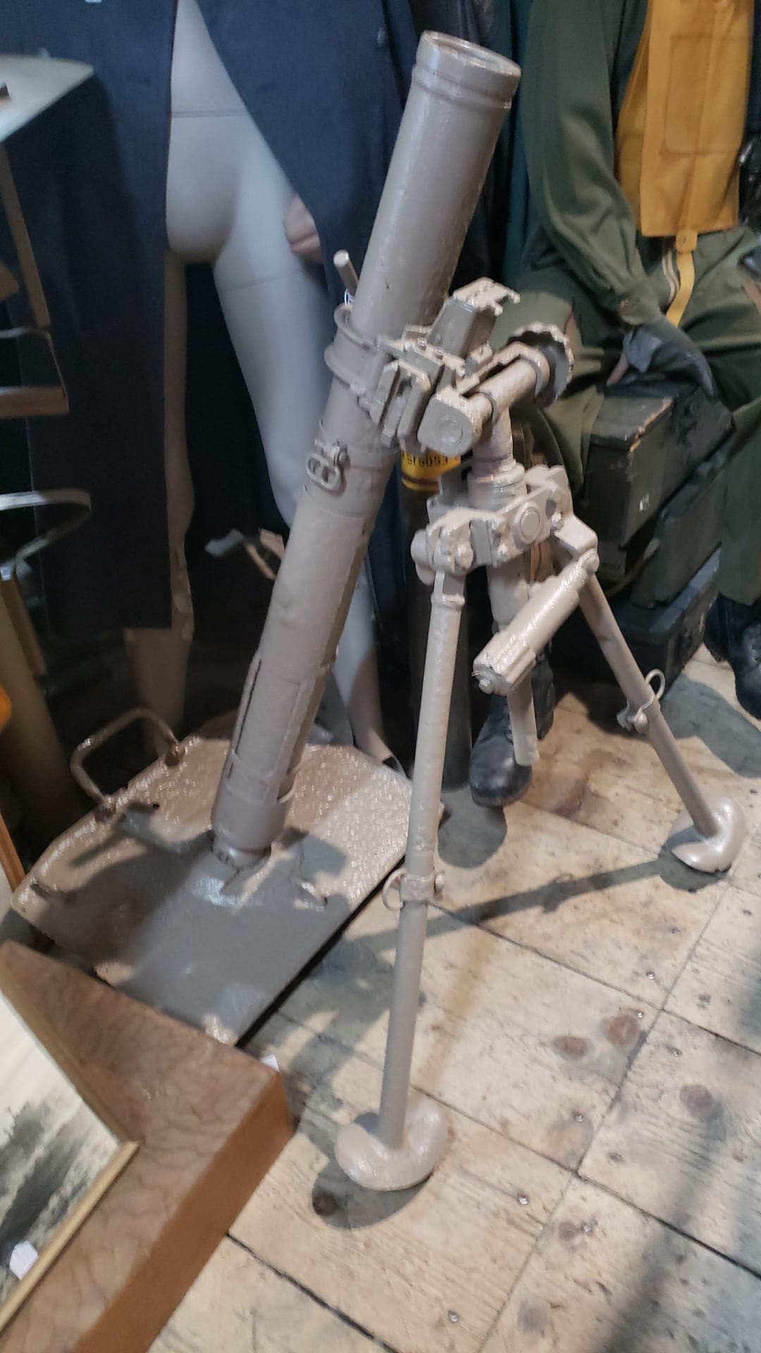 Original Wehrmacht Minenwerfer 34 8cm Bodenfund entmilitarisiert alle ...